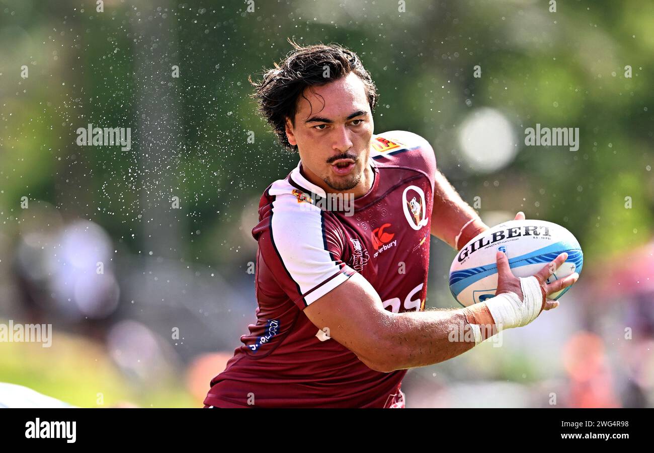 Jordan Petaia of the Reds during the Super Rugby Pacific trial between ...