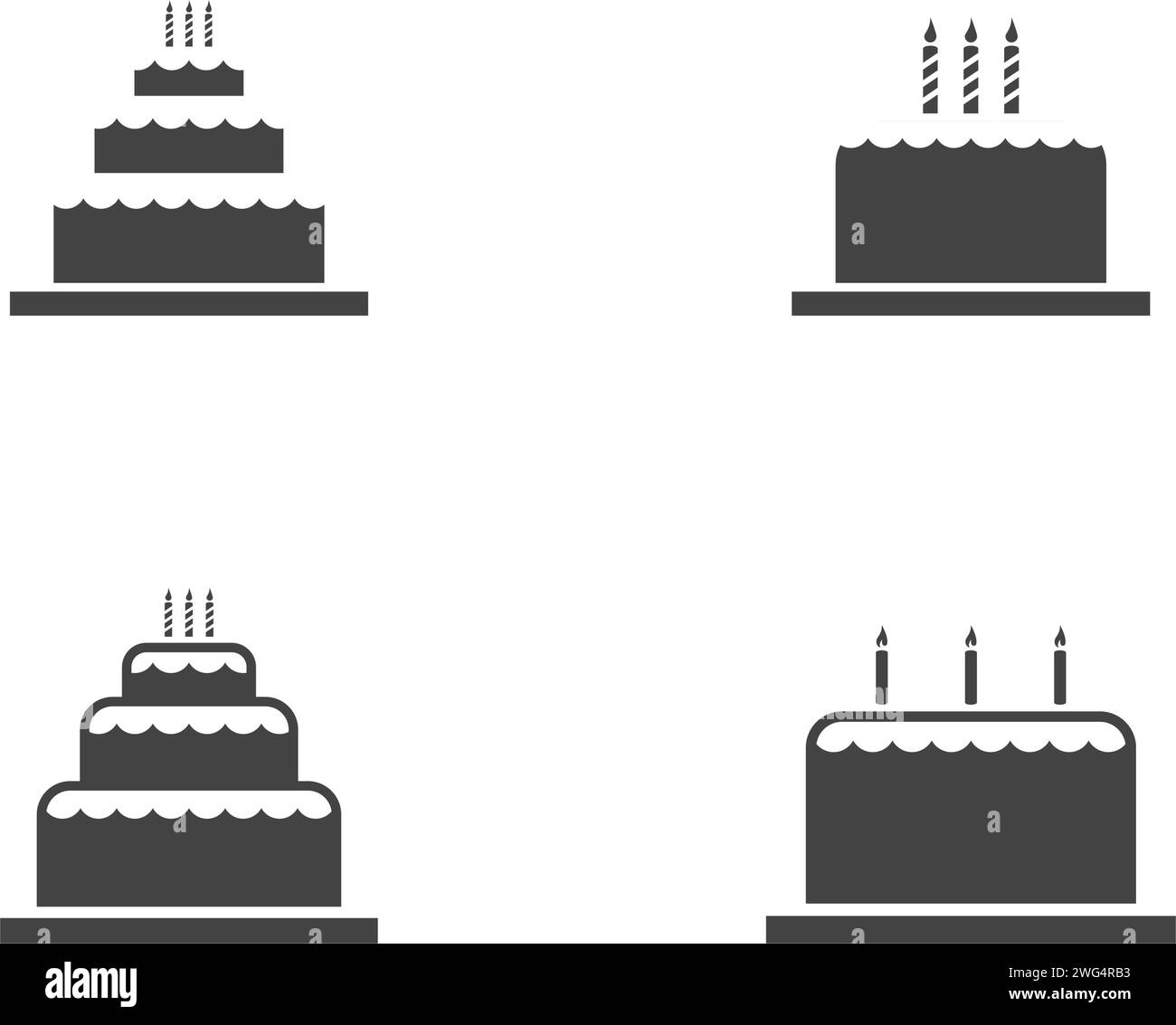 Tasty dessert design Black and White Stock Photos & Images - Alamy