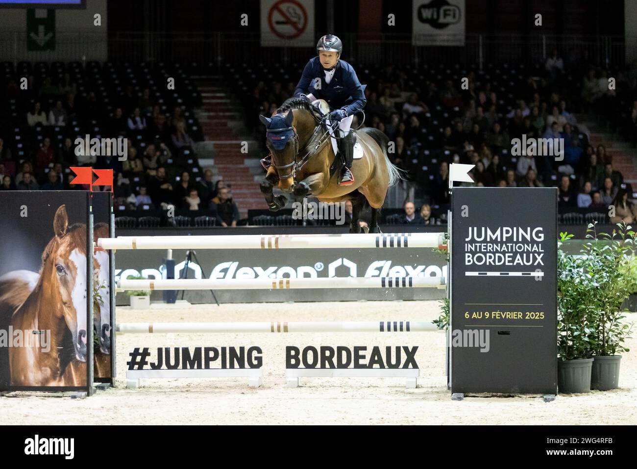 Bordeaux, France - February 2, 2024. Michael Jung of Germany competes ...