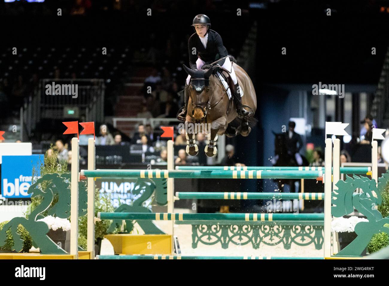 Bordeaux, France - February 2, 2024. Zascha Nygaard Lill of Denmark ...