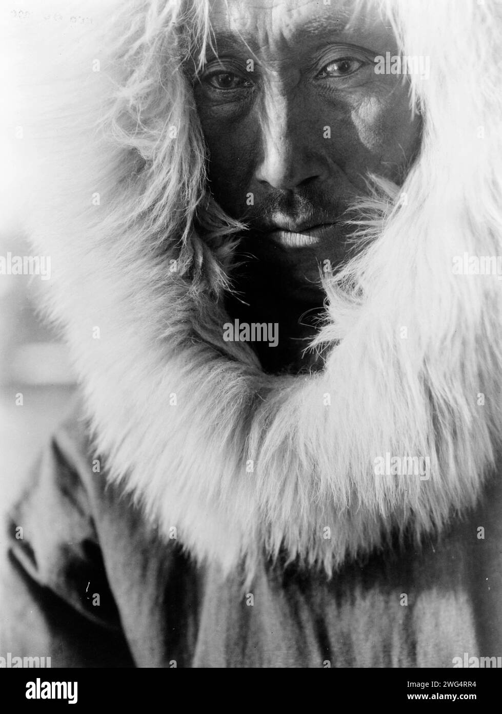 Jajuk-Selawik, c1929. Eskimo man, head-and-shoulders portrait, facing ...