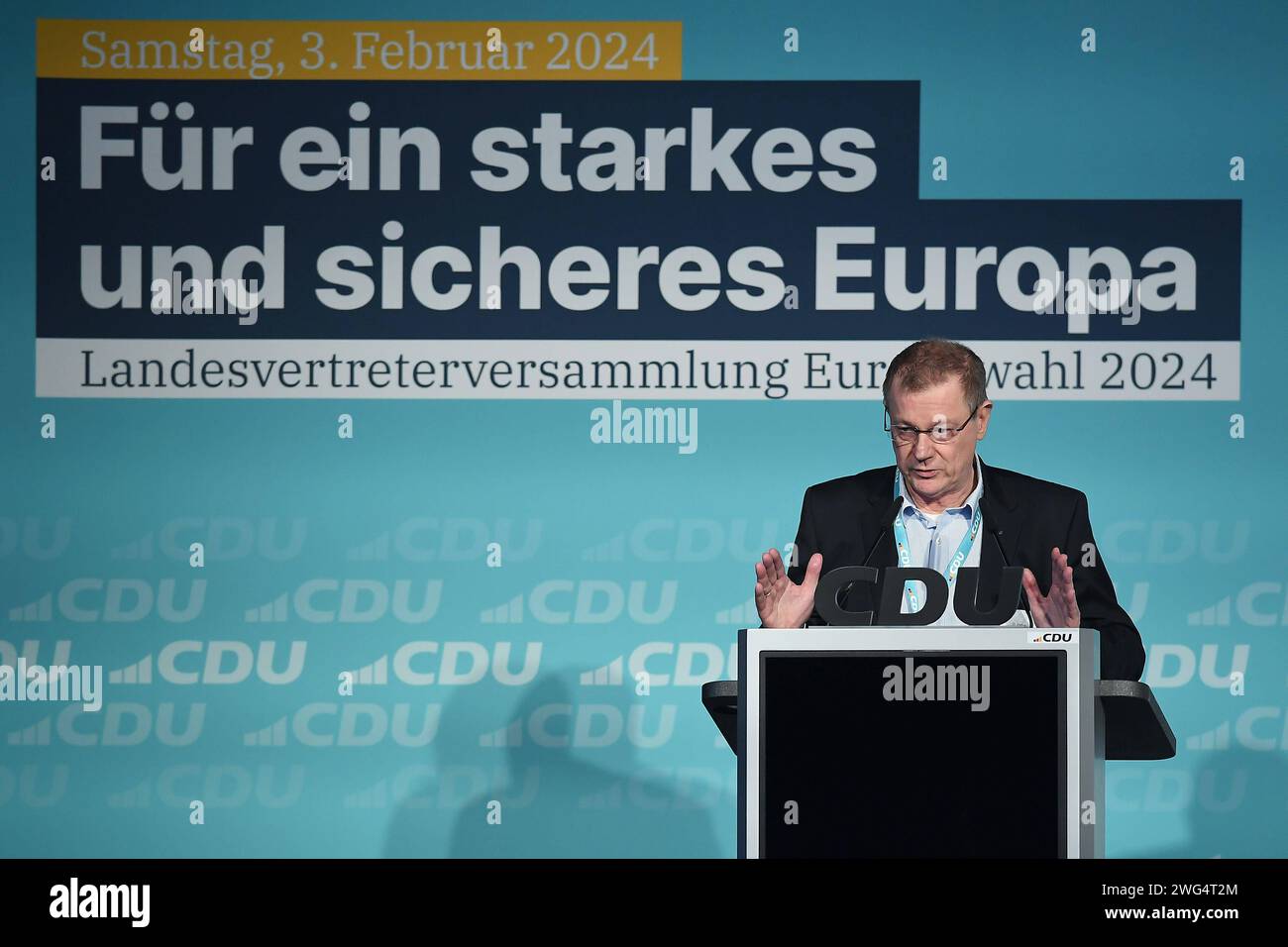 Landesvertreterversammlung der CDU Nordrhein-Westfalen am 03.02.2024 in ...