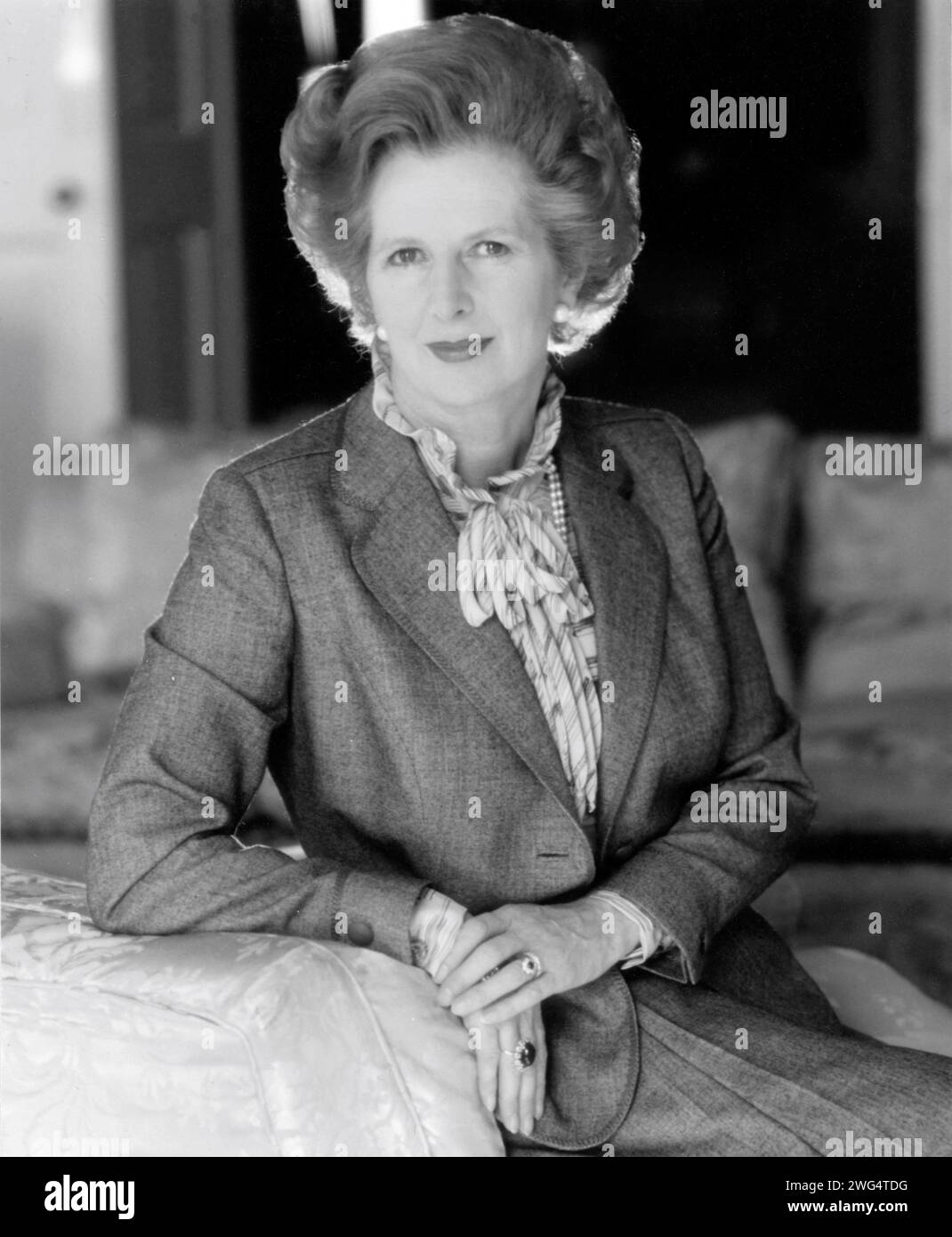 MARGARET THATCHER 1981 Portrait by NORMAN PARKINSON Leader of the ...