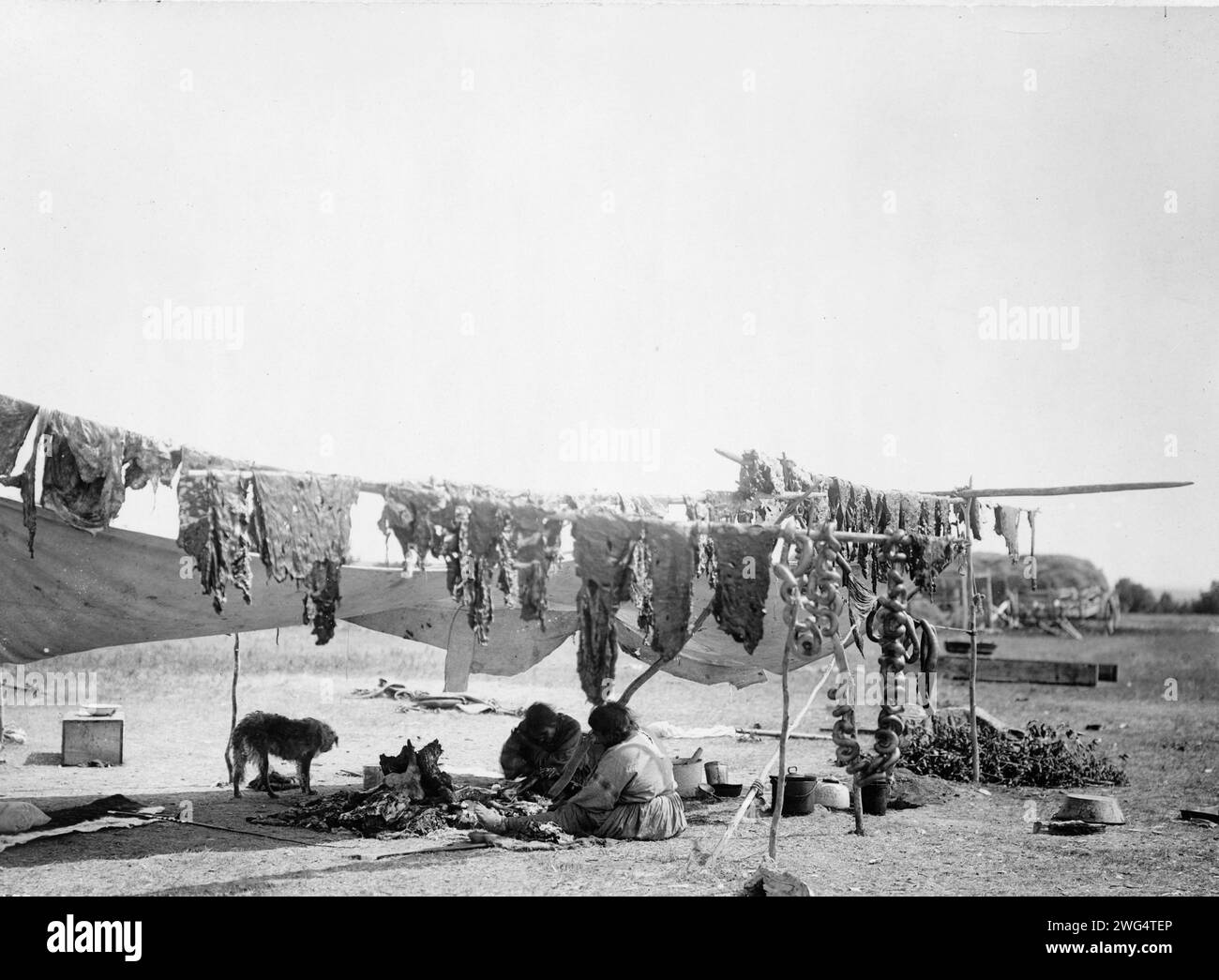 Sioux indians food Black and White Stock Photos & Images - Alamy