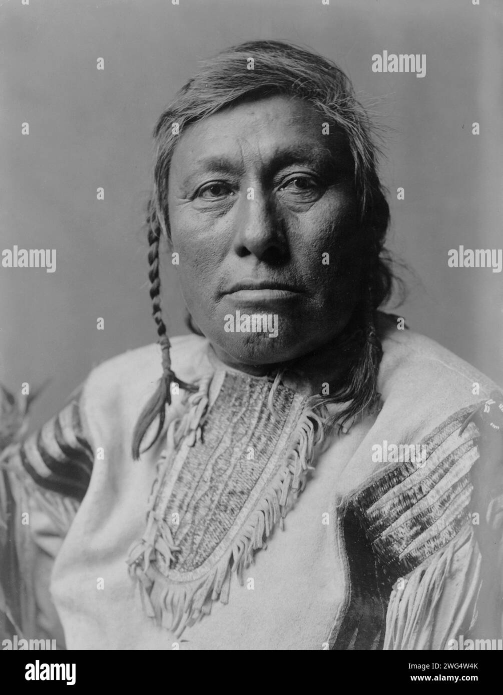 Long Time Dog, c1908. Long Time Dog, head-and-shoulders portrait ...