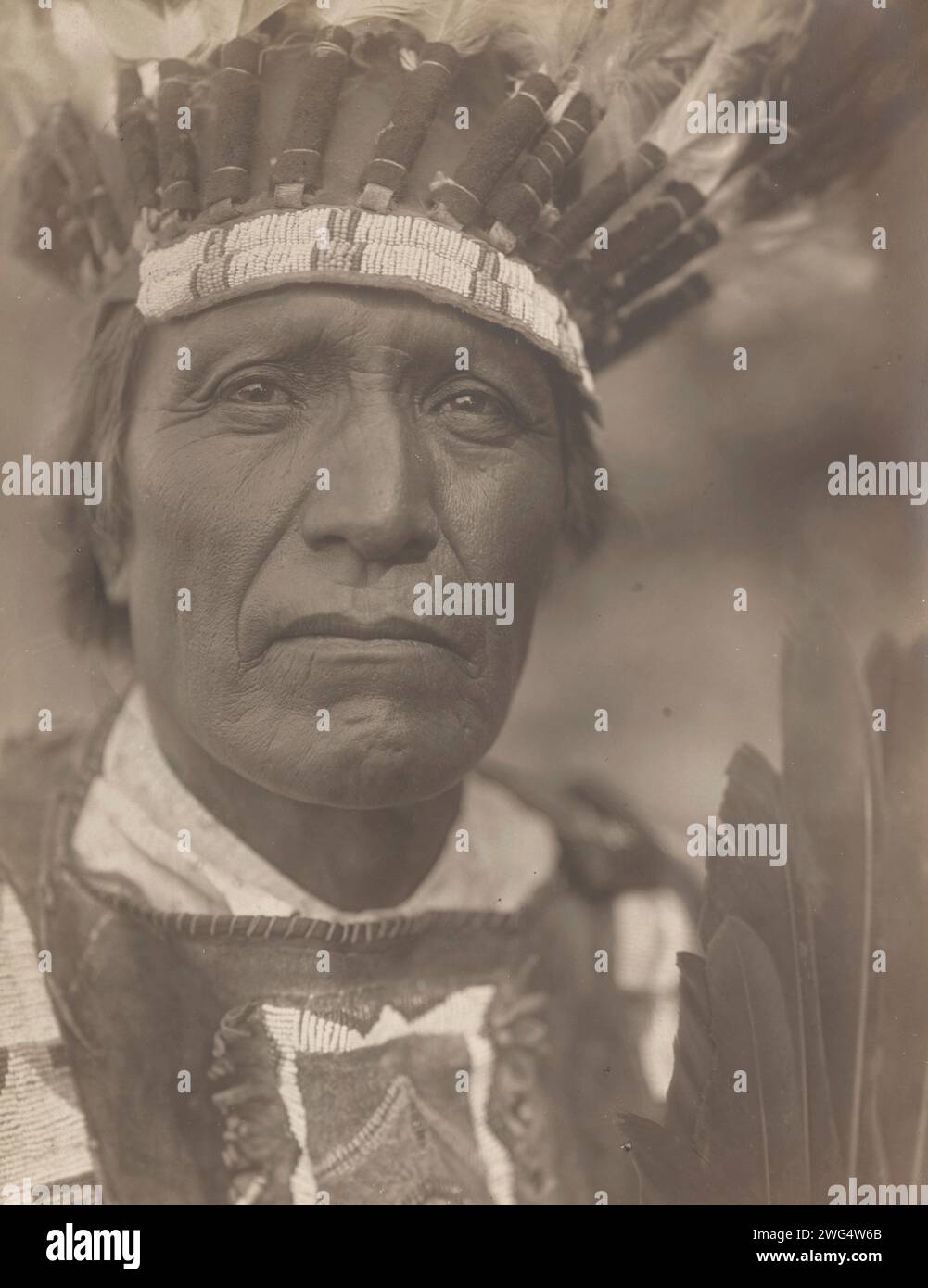Long Rock (Two Kettle), 1907. Photograph shows head-and-shoulders ...