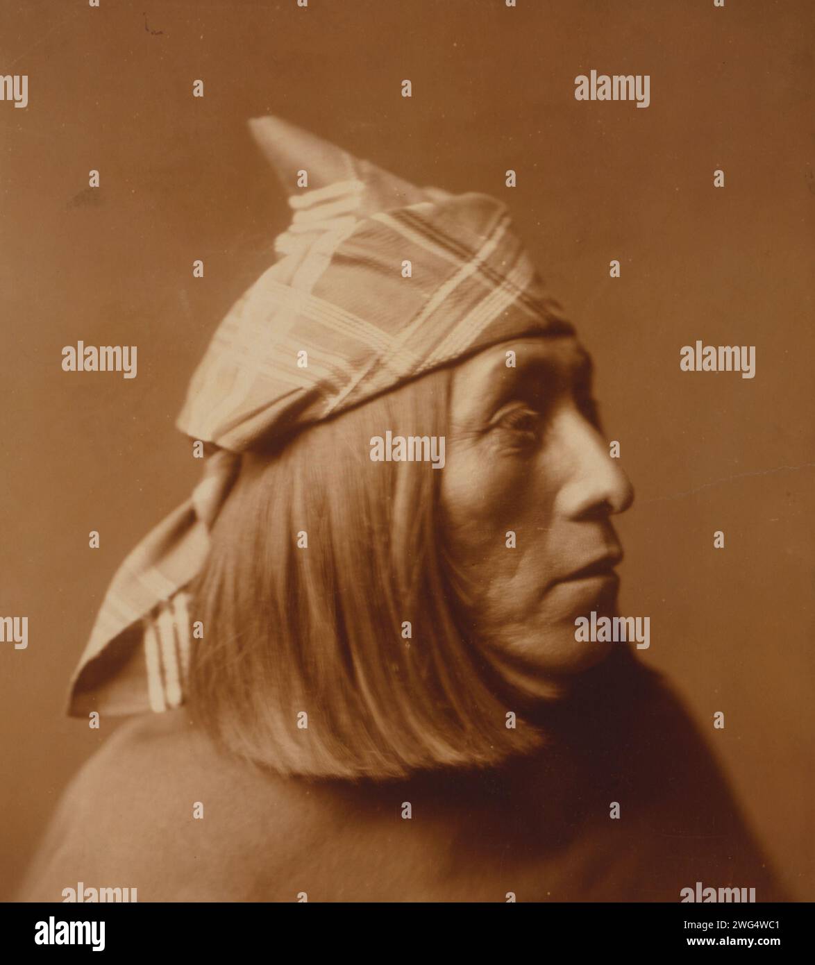 Jack Shiggie, c1903. Native American, head-and-shoulders portrait ...