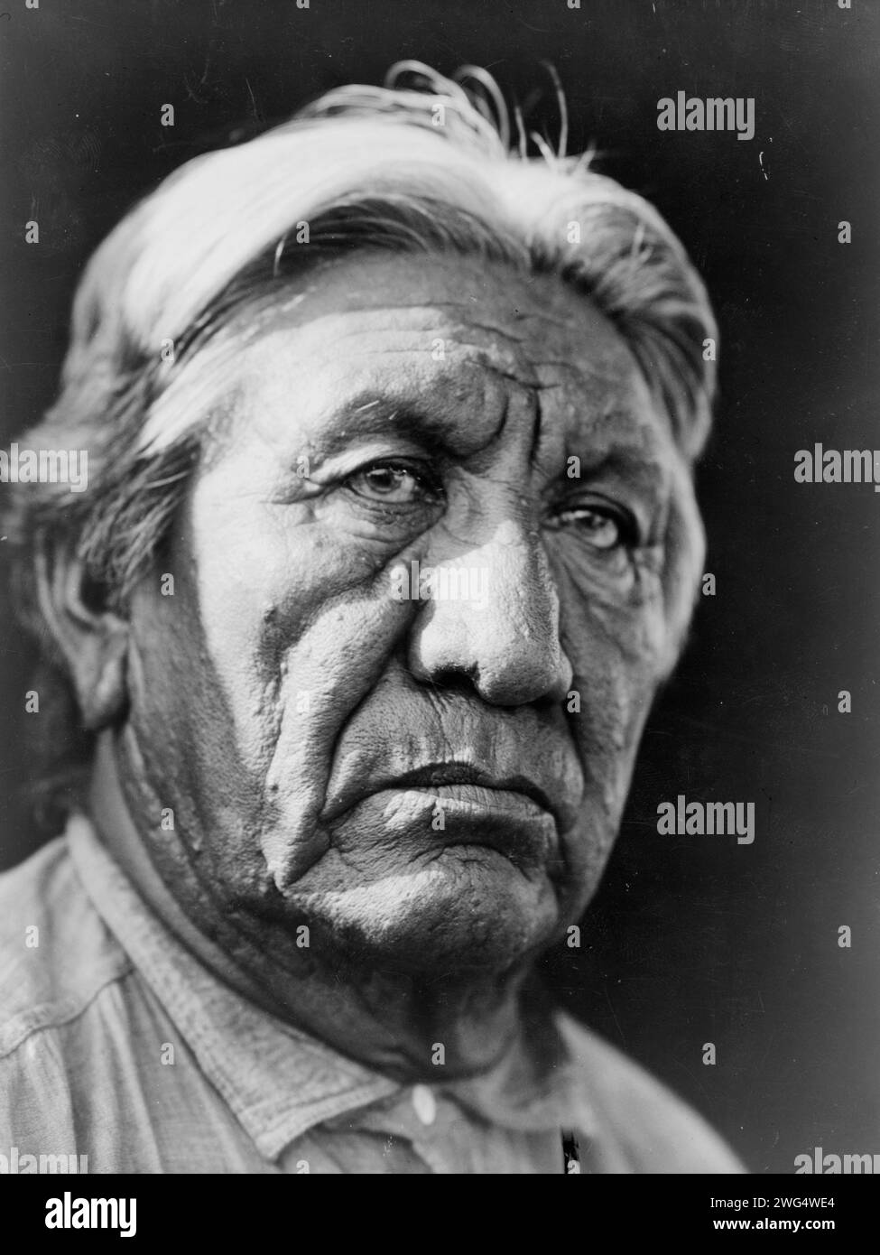 Rueben Taylor (Isotofhuts)-Cheyenne, c1927. Rueben Taylor, Cheyenne man ...