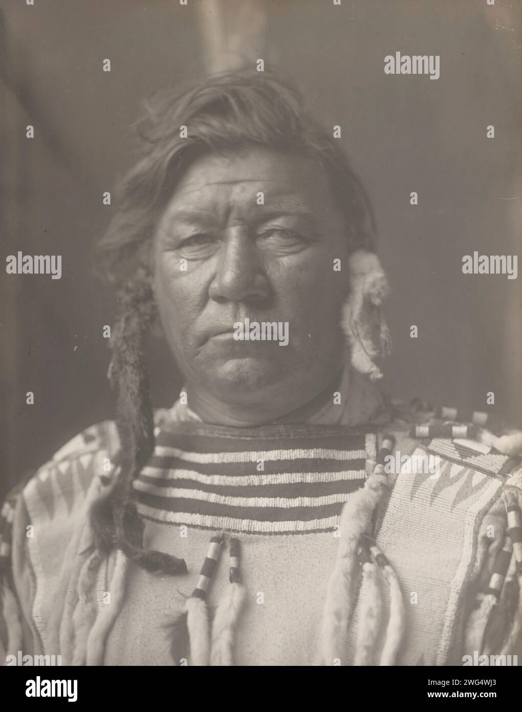 John Wallace, 1908. Photograph shows head-and-shoulders portrait of ...