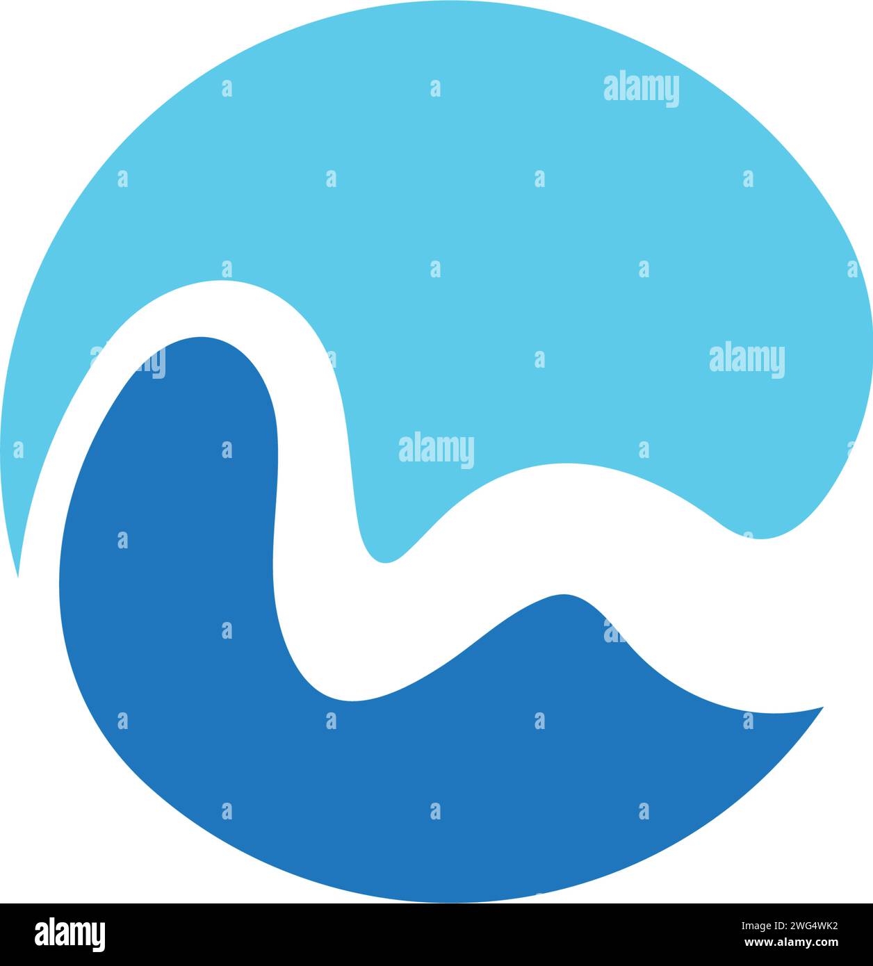 Wind wave logo vector creative hi-res stock photography and images - Alamy