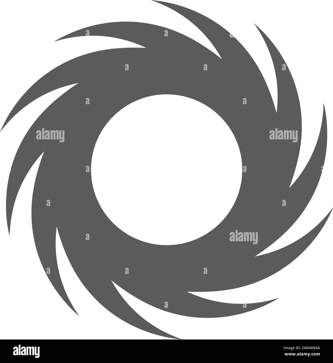 vortex vector illustration icon Logo Template design Stock Vector Image ...