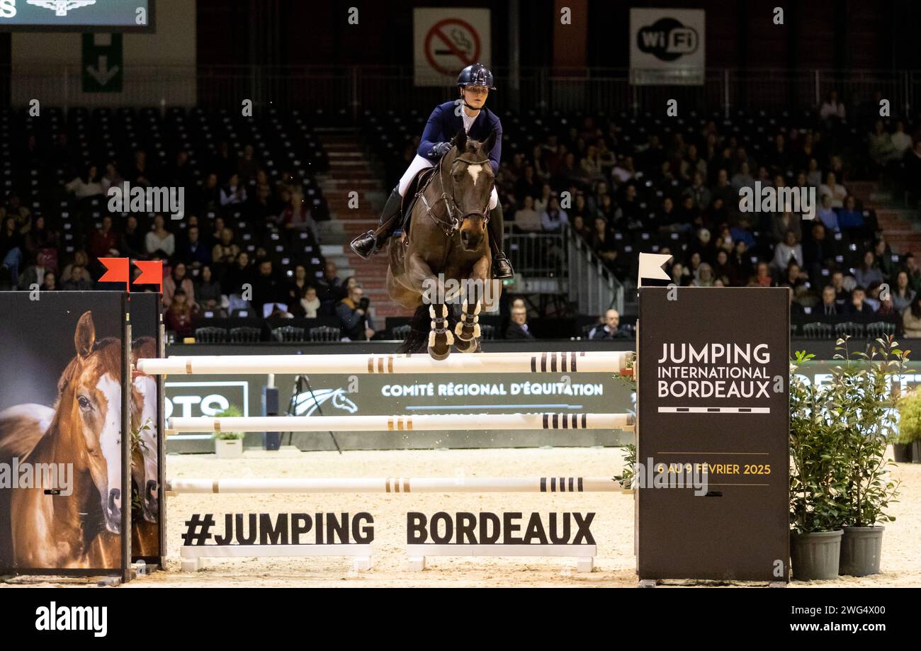 Bordeaux, France - February 2, 2024. Jessica Burke from Ireland ...
