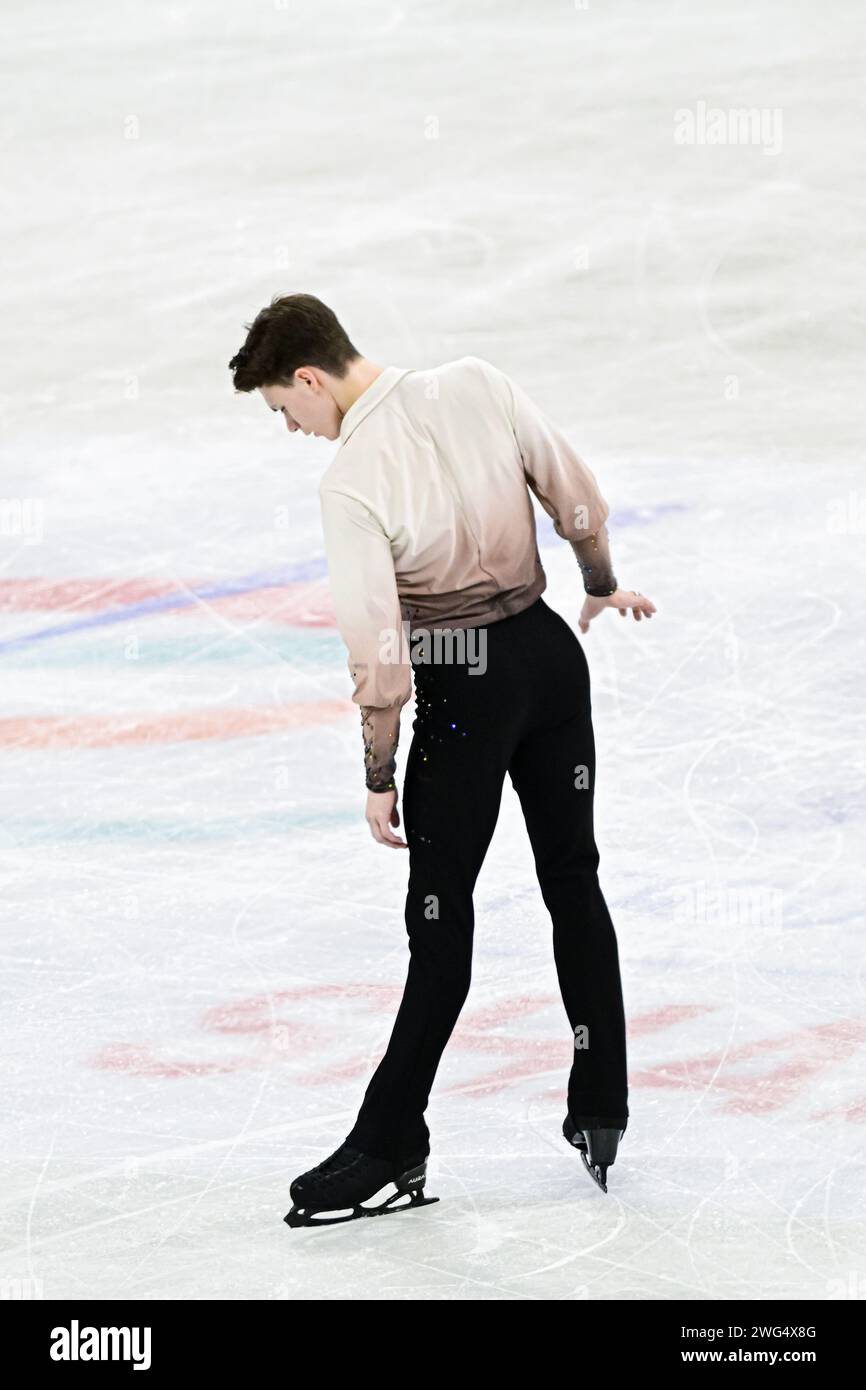 Shanghai, China. 03rd Feb, 2024. Maxim NAUMOV (USA), during Men Free ...