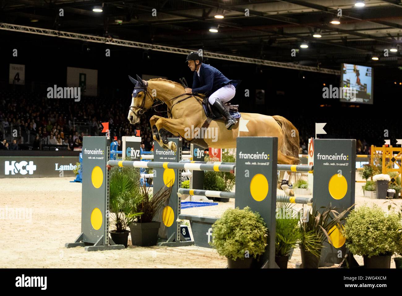 Bordeaux, France - February 2, 2024. Roger Yves Bost from France ...