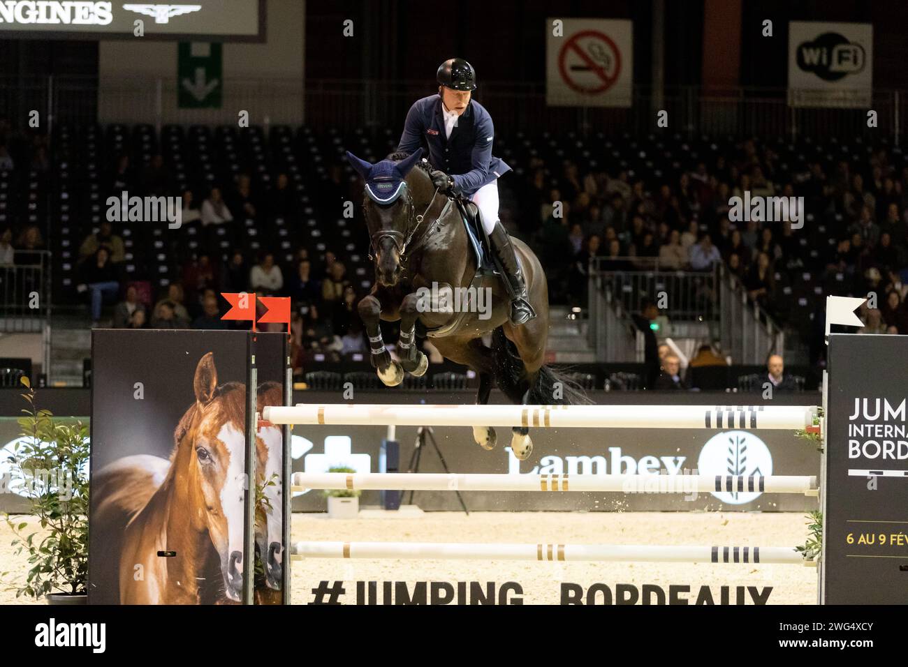Bordeaux, France - February 2, 2024. Mario Stevens from Germany ...