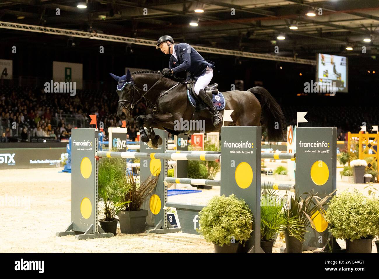Bordeaux, France - February 2, 2024. Mario Stevens from Germany ...