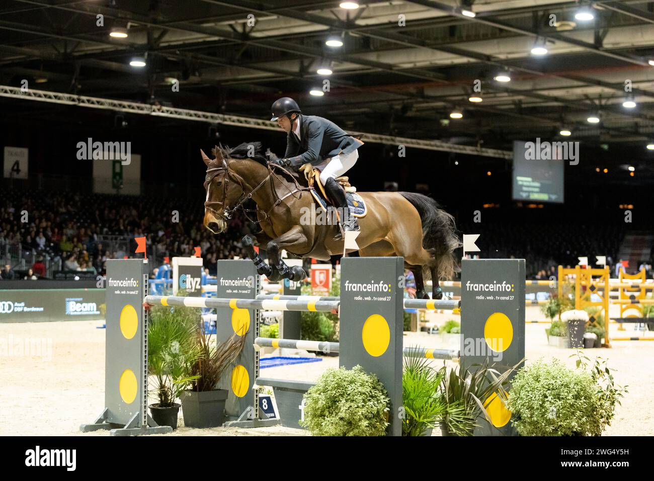 Bordeaux, France - February 2, 2024. Harrie Smolders from the ...