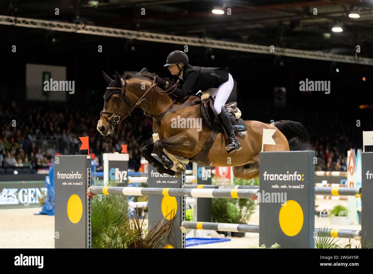 Bordeaux, France - February 2, 2024. Isabella Russekoff from Israel ...