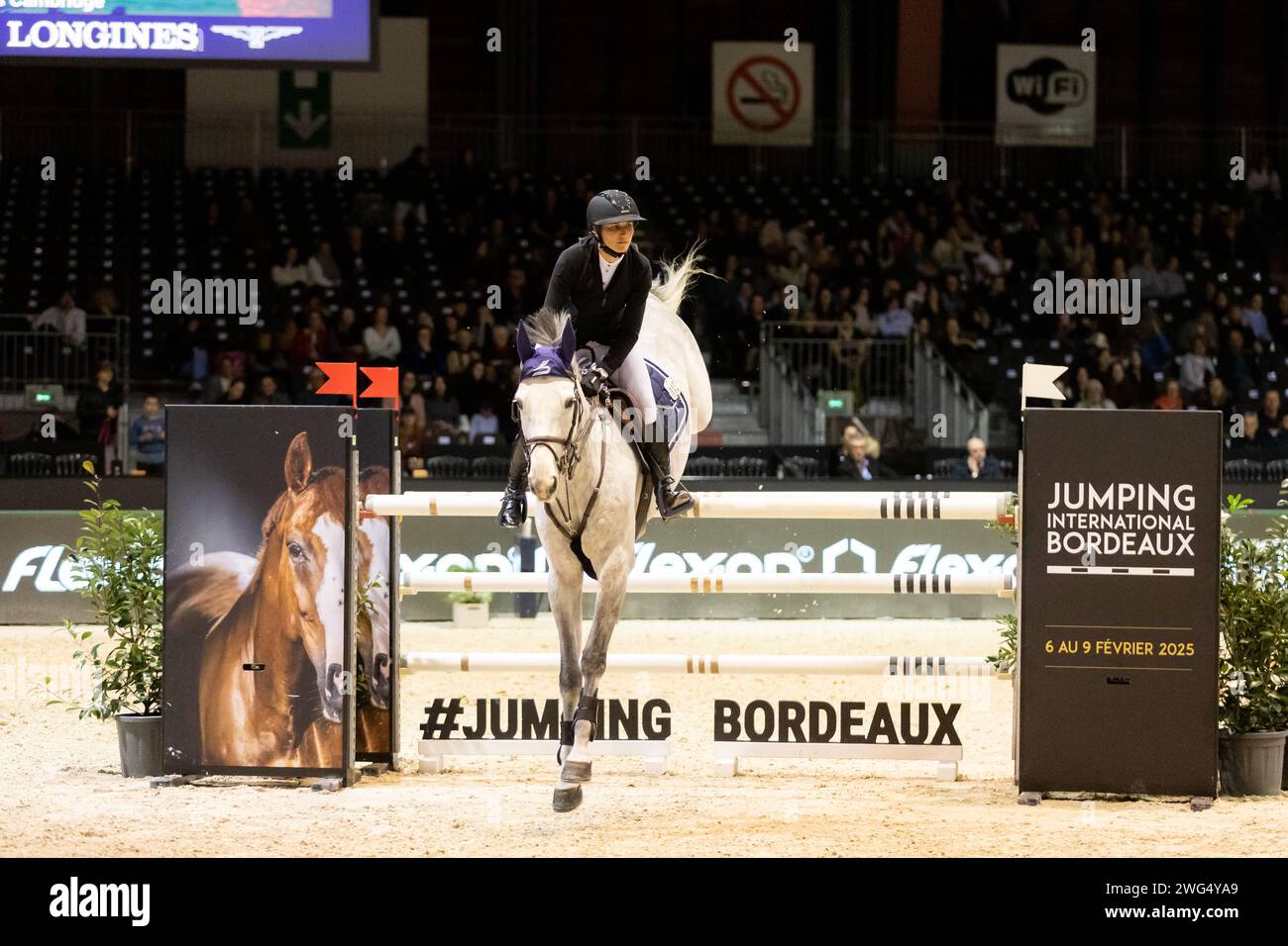 Bordeaux, France - February 2, 2024. Katharina Rhomberg from Austria ...