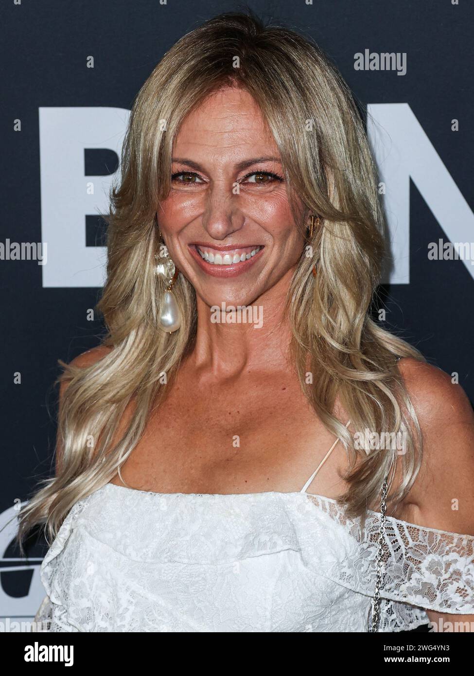 LOS ANGELES, CALIFORNIA, USA - FEBRUARY 02: Debbie Gibson arrives at ...