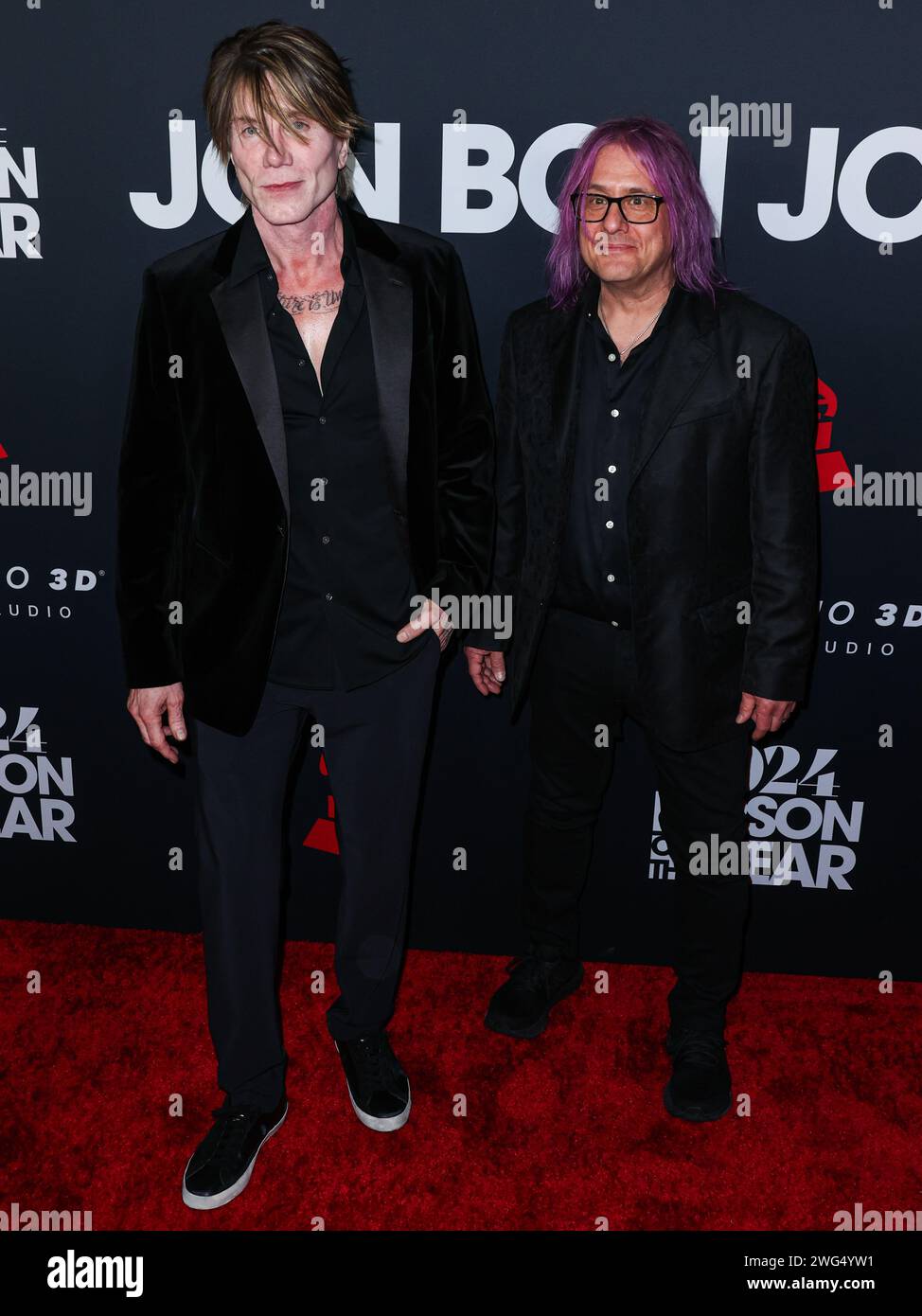 LOS ANGELES, CALIFORNIA, USA - FEBRUARY 02: John Rzeznik and Robert ...