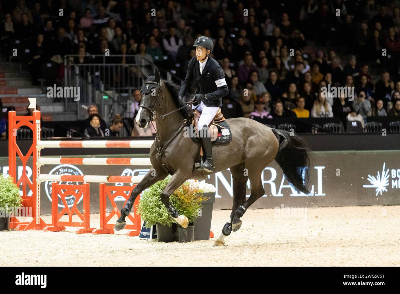 Bordeaux, France - February 2, 2024. Henrik von Eckermann from Sweden ...
