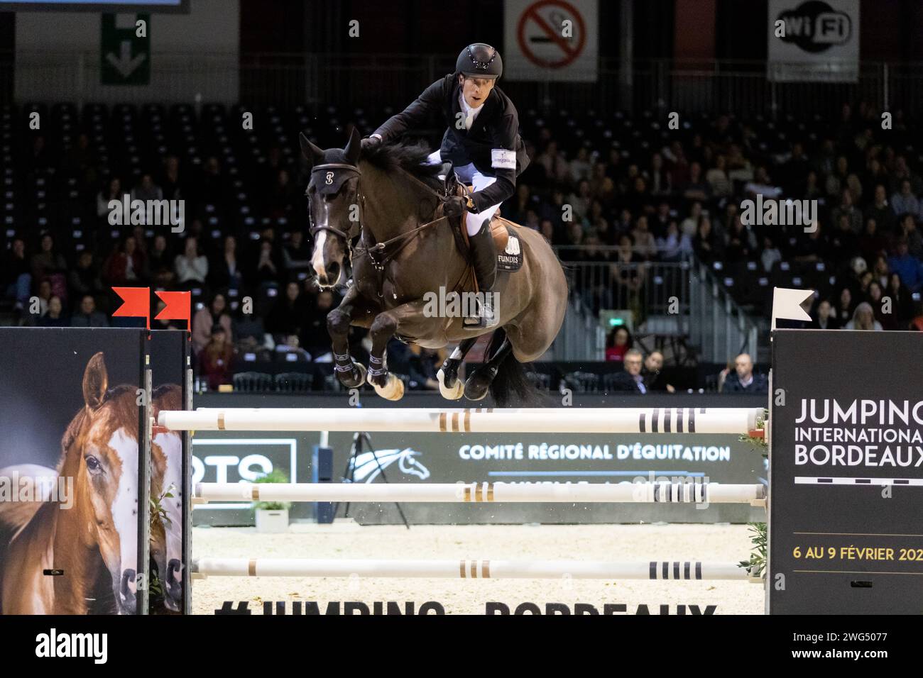 Bordeaux, France - February 2, 2024. Henrik von Eckermann from Sweden ...