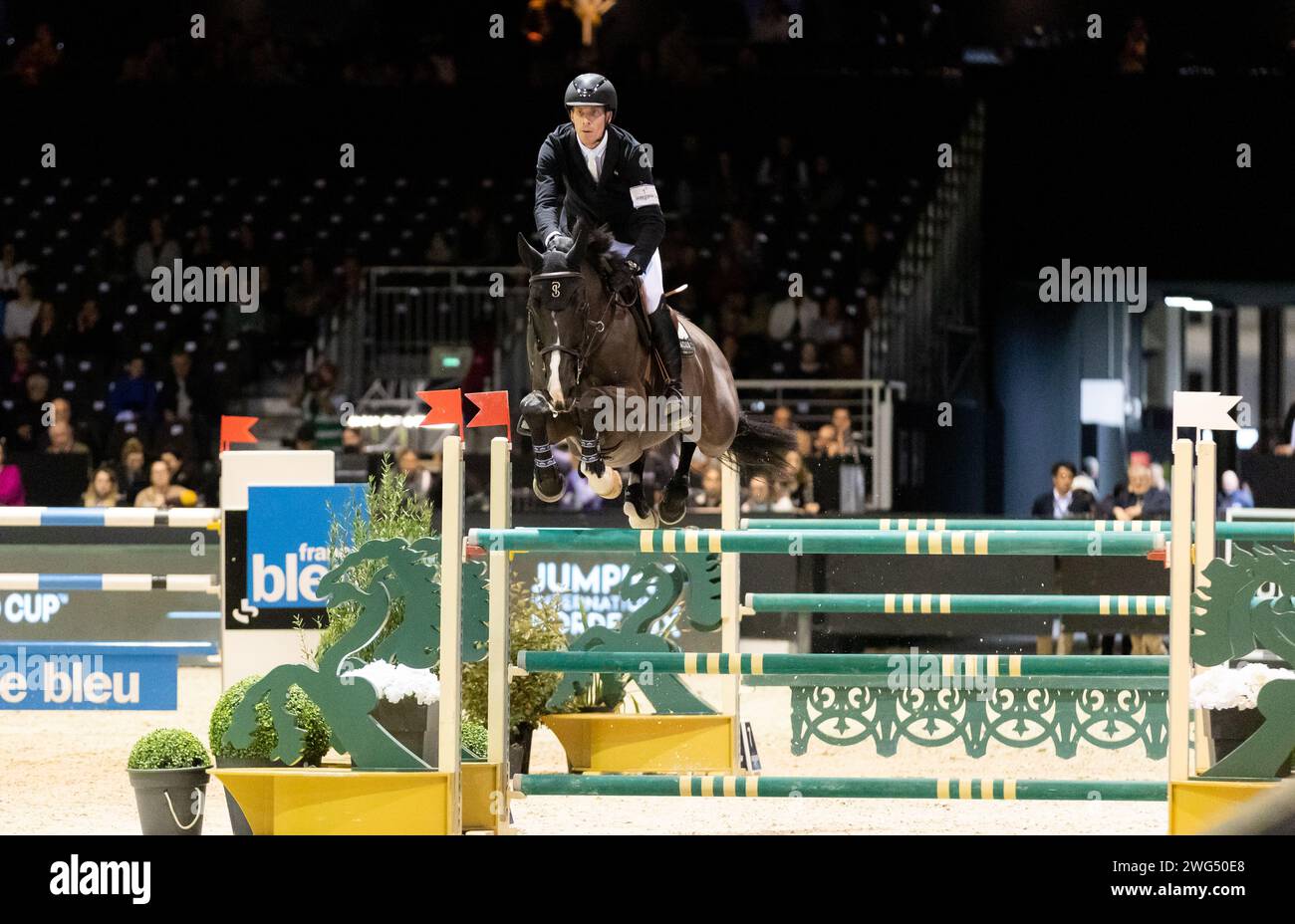 Bordeaux, France - February 2, 2024. Henrik von Eckermann from Sweden ...