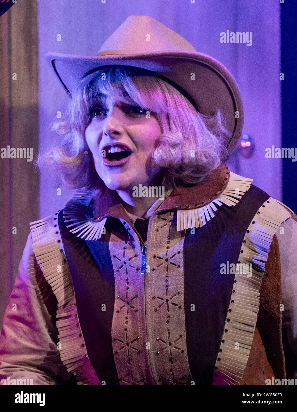 Bronco Billy The Musical at the Charing Cross Theatre, London, UK - 30 Jan 2024 photo by Roger ...