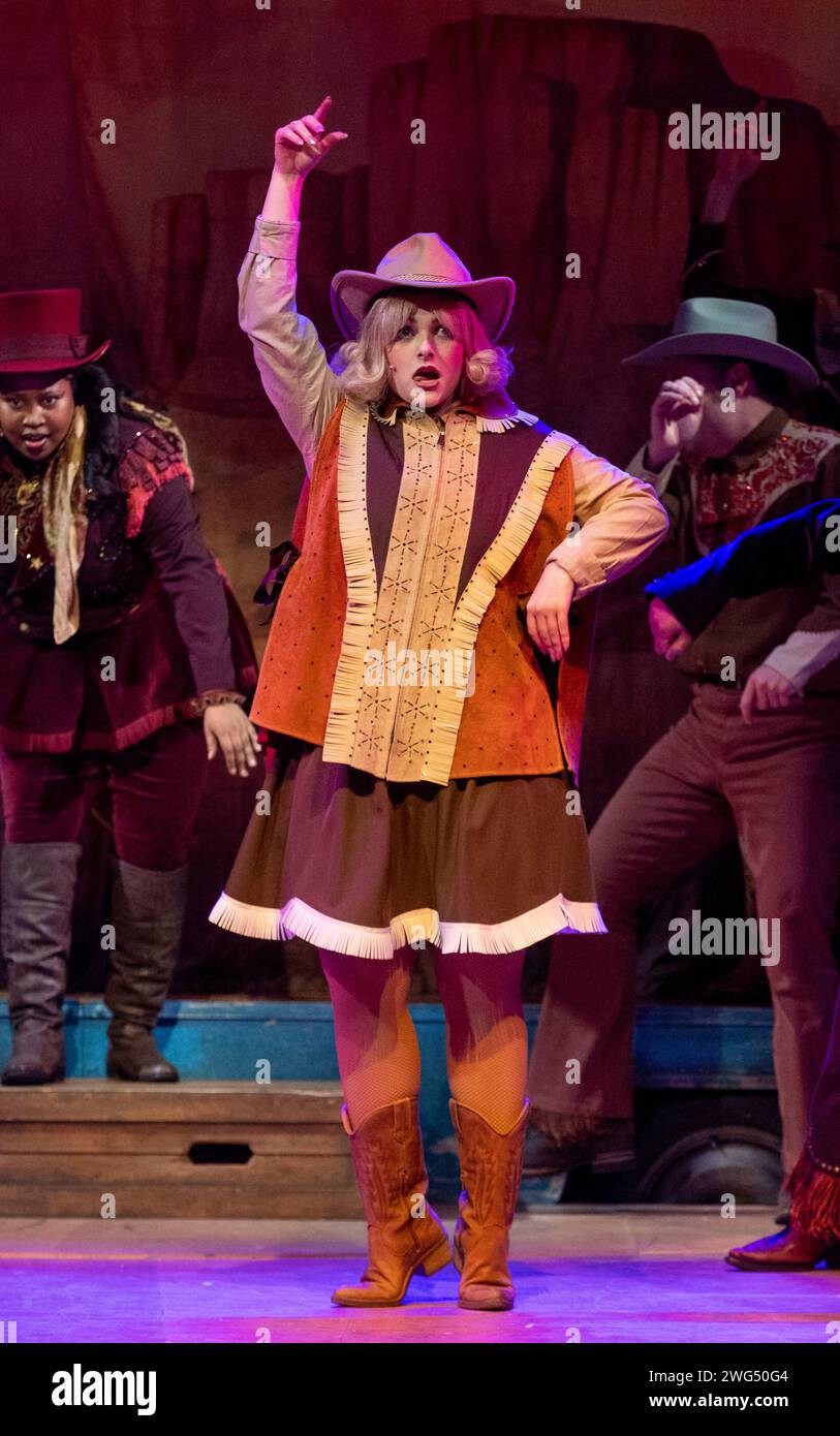 Bronco Billy The Musical at the Charing Cross Theatre, London, UK - 30 Jan 2024 photo by Roger ...