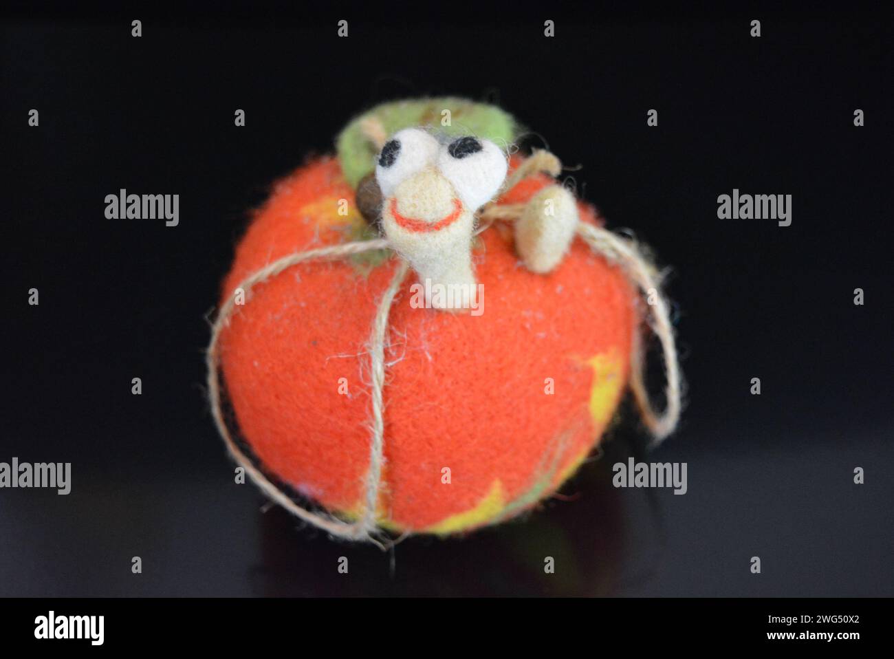 Soft Ukrainian toy made of natural wool and knocked down felt in the ...