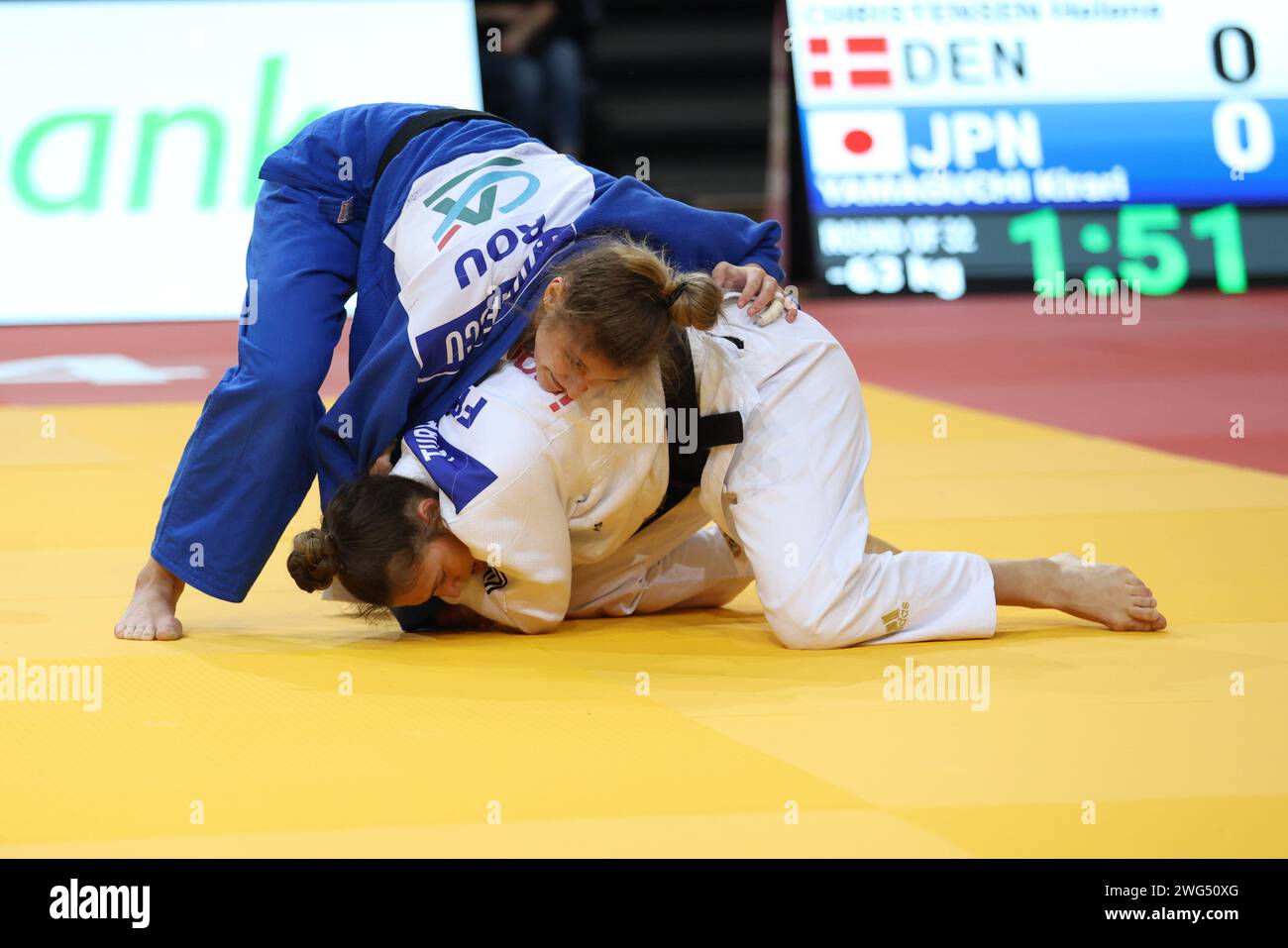 Thierry Larret/Maxppp. Judo International. Paris Grand Slam. Accor ...