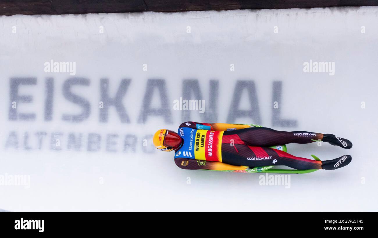 Max Langenhan (Deutschland), GER, FIL Luge Rodel Weltcup, Einsitzer ...