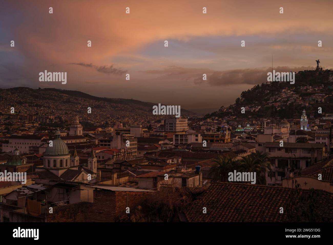 Panorama quito ecuador from hi-res stock photography and images - Alamy