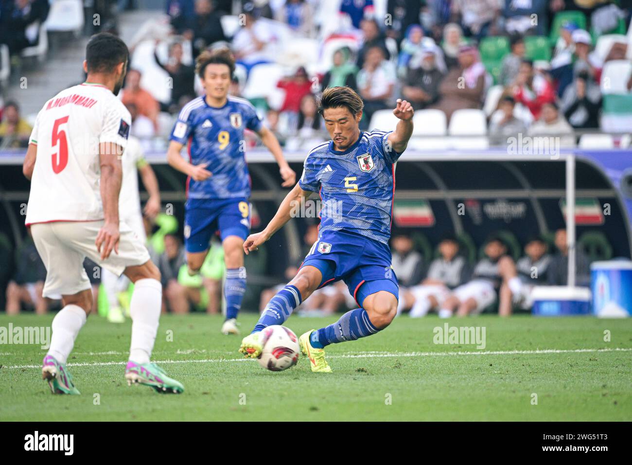 AL RAYYAN, Qatar. 3 February, 2024. ISLAMIC REPUBLIC OF IRAN VS JAPAN ...