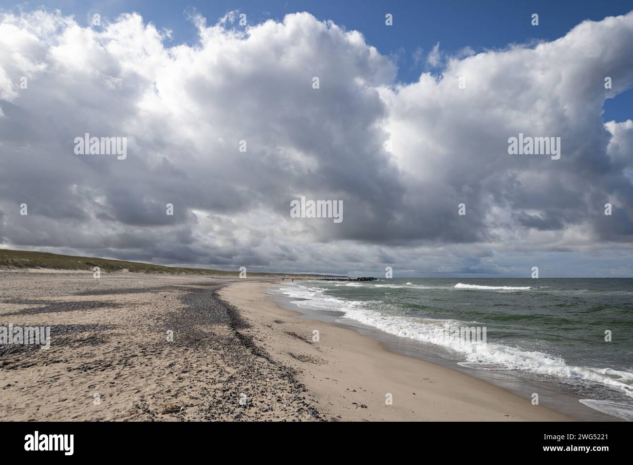 Beach in Denmark Stock Photo - Alamy