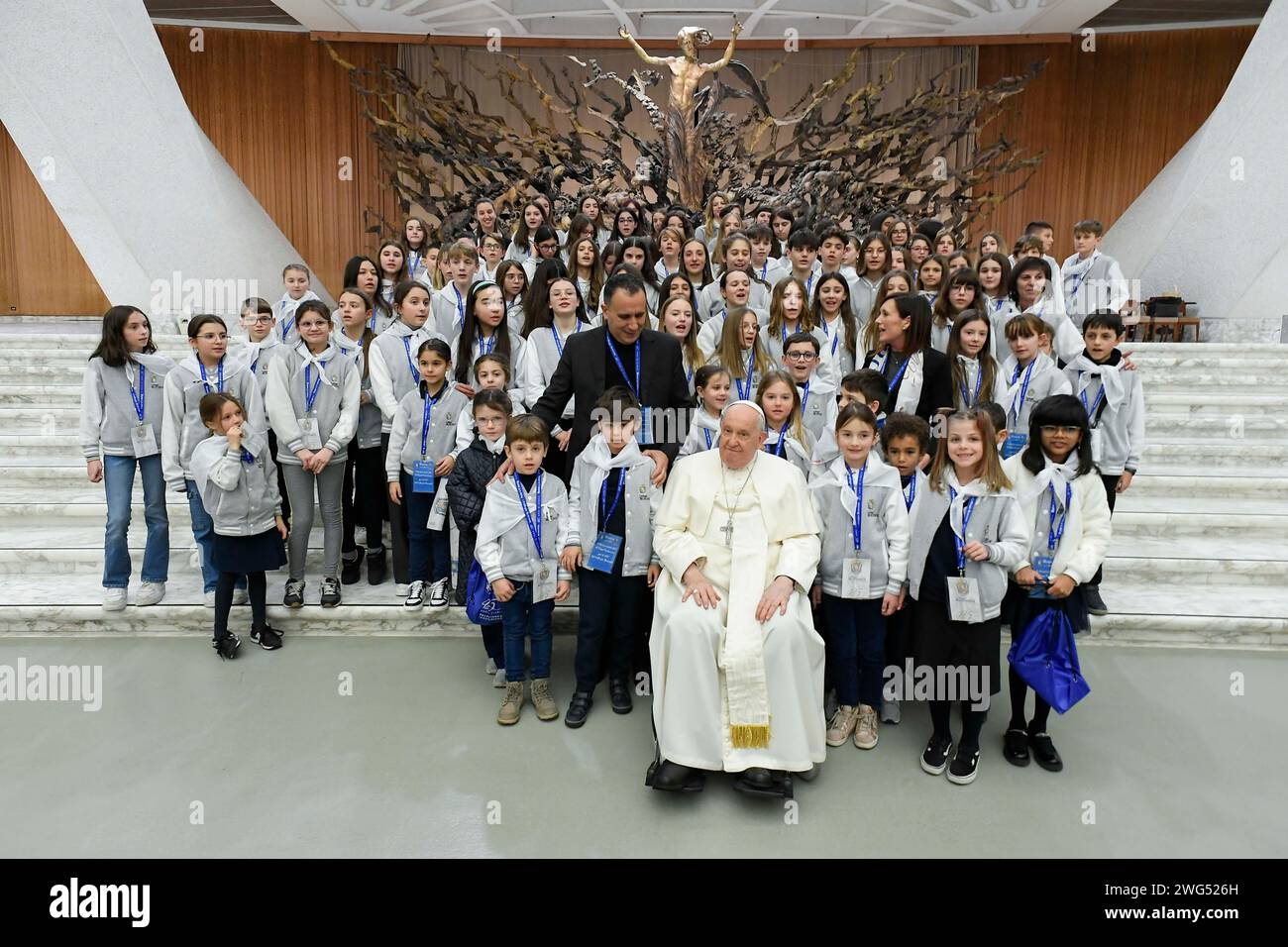 Vatican, Vatican. 03rd Feb, 2024. Italy, Rome, Vatican, 2024/2/3.Pope ...