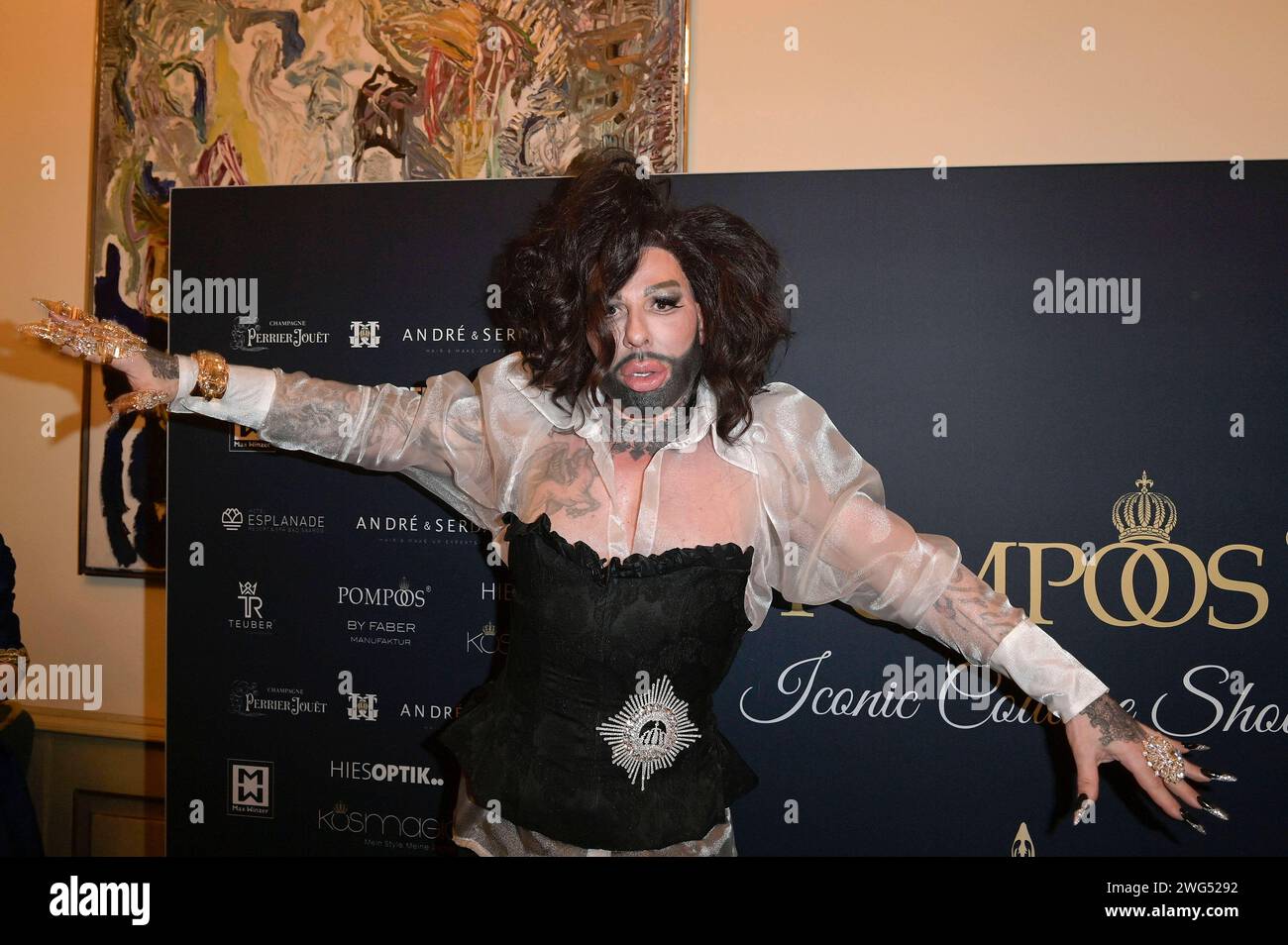 Harald Glööckler bei der Harald Glööckler Pompöös Iconic Couture Show ...