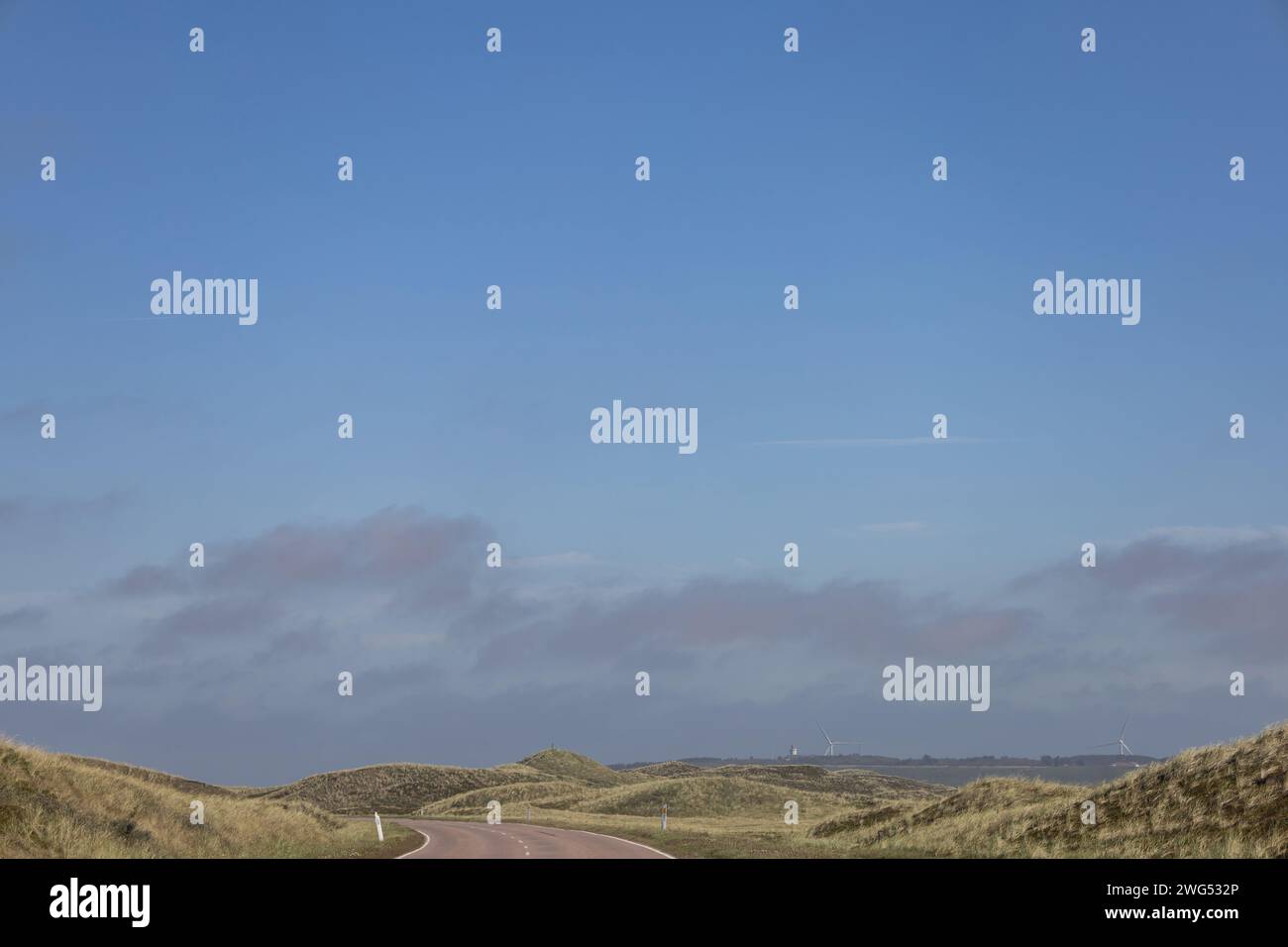 Landscape in Denmark Stock Photo - Alamy