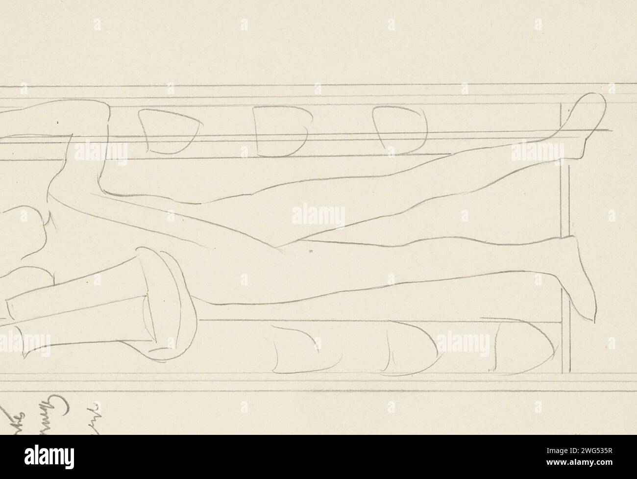 Design for a window with personification of the North Sea, 1900 - 1903 ...