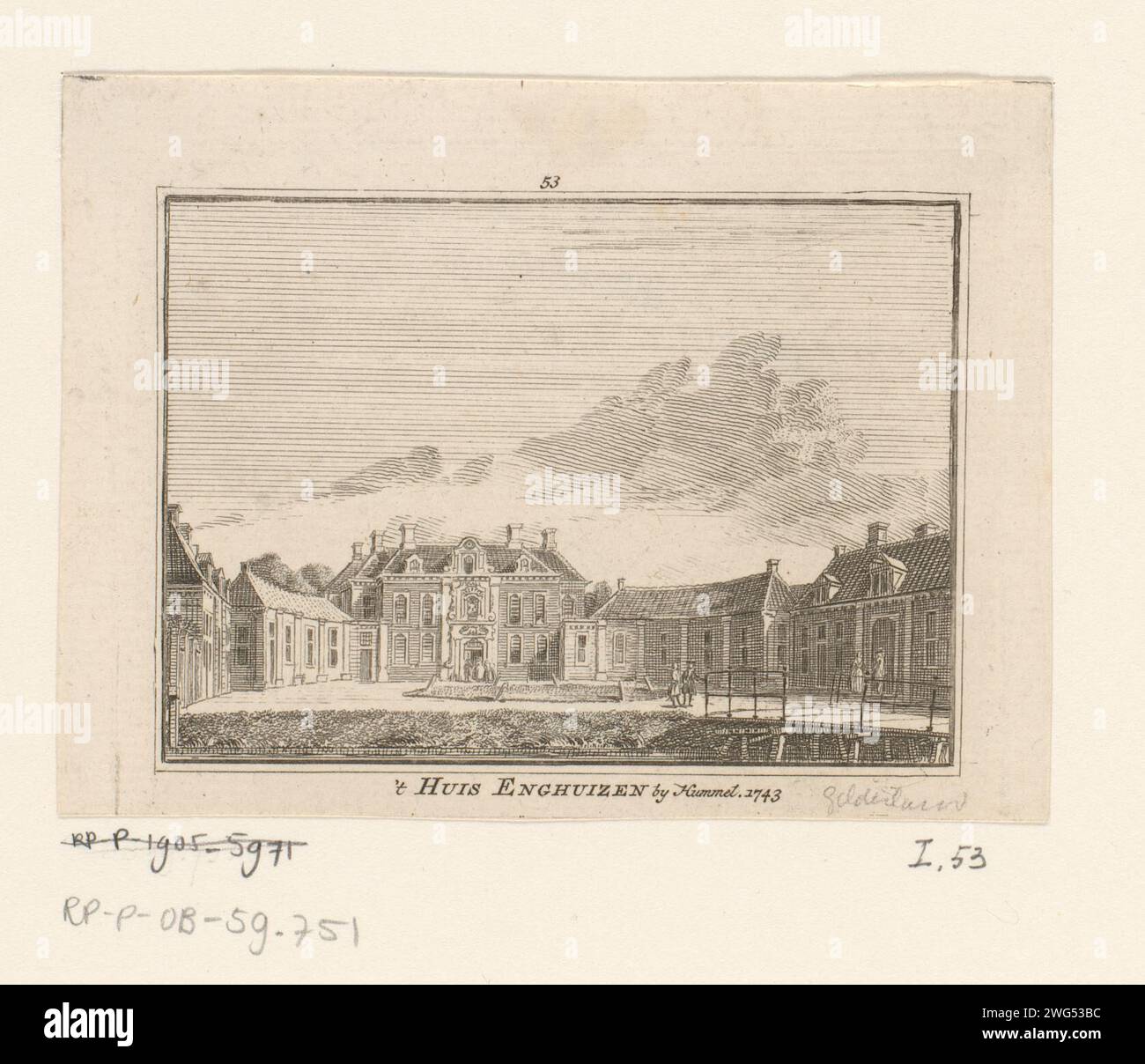 View of Meguizen Castle, Hummelo, Hendrik Spilman, After Monogram Filer ...