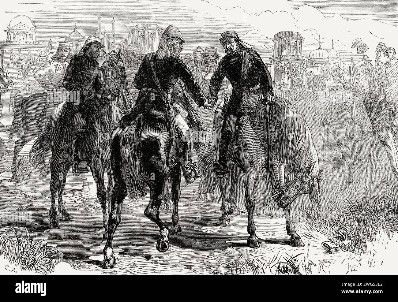 British army uniforms of the 19th century hi-res stock photography and ...