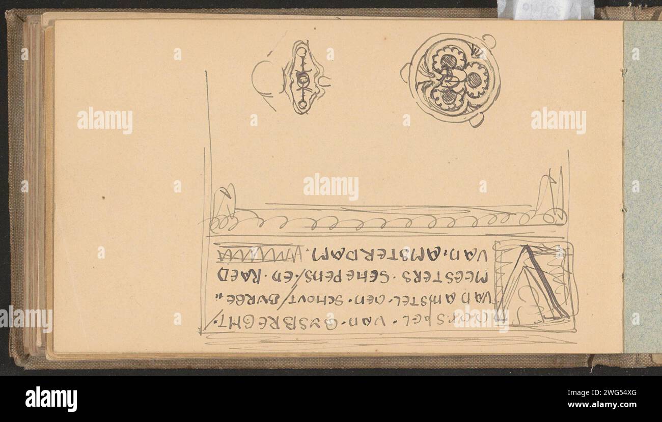 Book design for: 'Gijsbrecht van Aemstel' by Joost van den Vondel, c ...