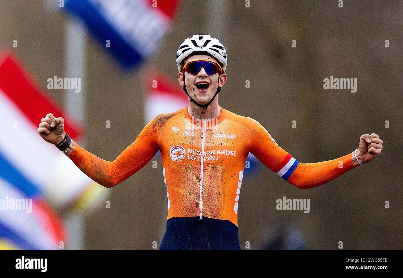 TABOR - Tibor del Grosso wins the men's under-23 cyclo-cross world ...