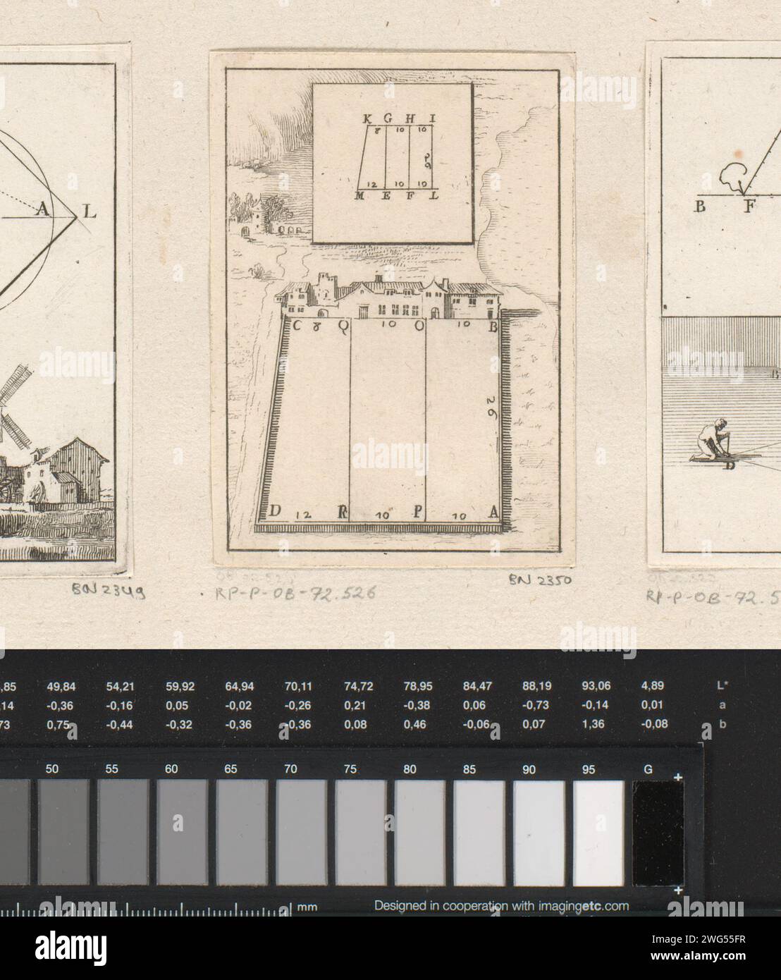 Regular trapeze divided into three equal parts, Sébastien Leclerc (I ...