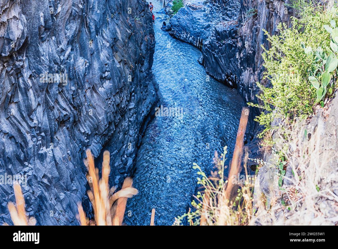The impressive natural system of gorges and ravines eroded over the ...