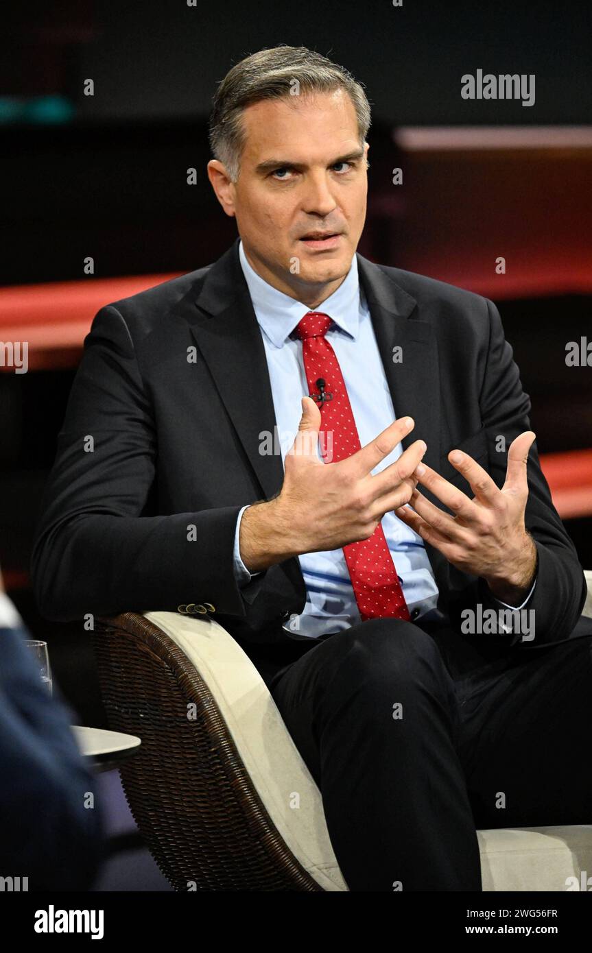 Frederik Pleitgen Journalist 11/23 her Frederik Pleitgen am 28. November 2023 in Markus Lanz ...