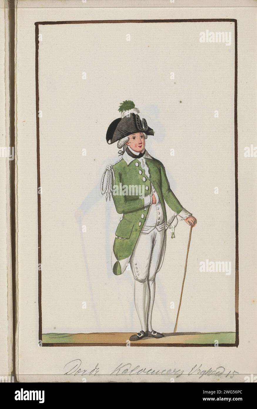 Mounting of the Kloveniers van Dordrecht, ca. 1785, Anonymous, 1789 ...