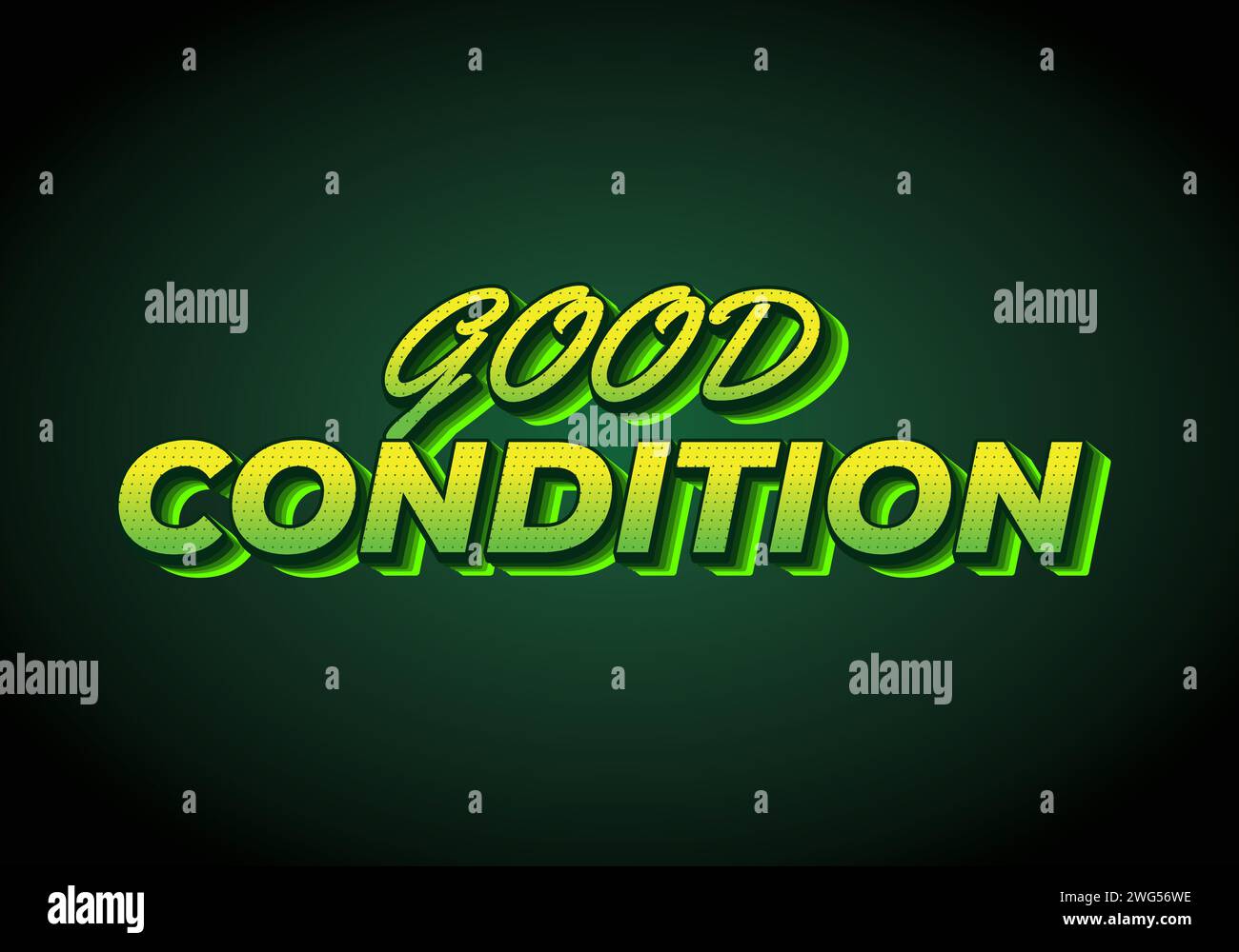 Good condition. Text effect design in 3D look with gradient purple ...