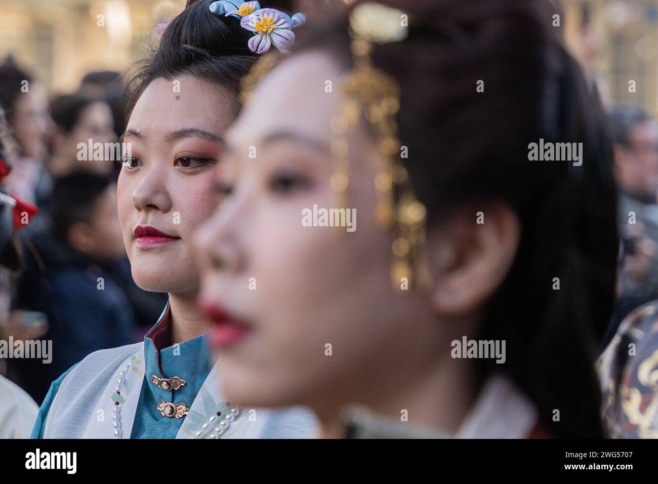 Barcelona, Barcelona, Spain. 3rd Feb, 2024. The Chinese community of ...